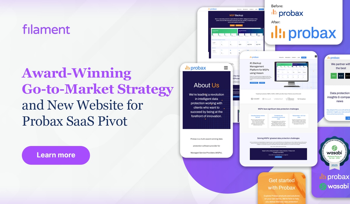 Compelling SaaS Website & Market Positioning for Probax